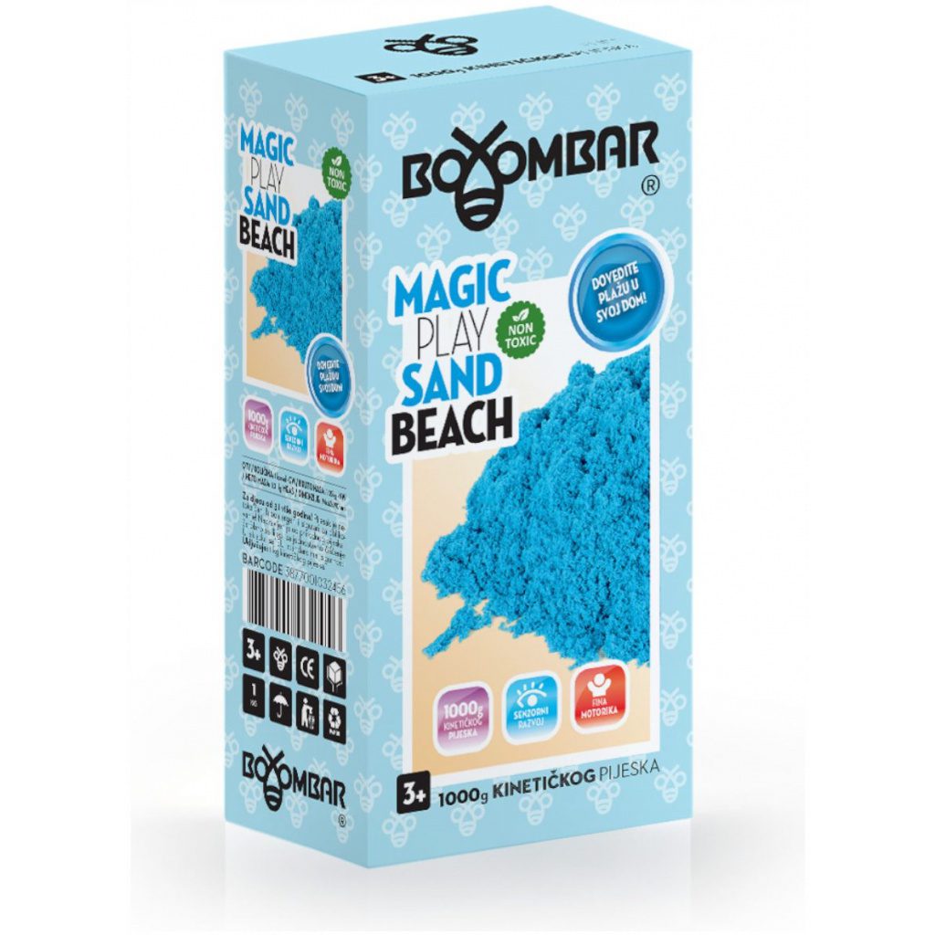 Magični pijesak Boombar Magic Play-Sand Beach – Bimaco