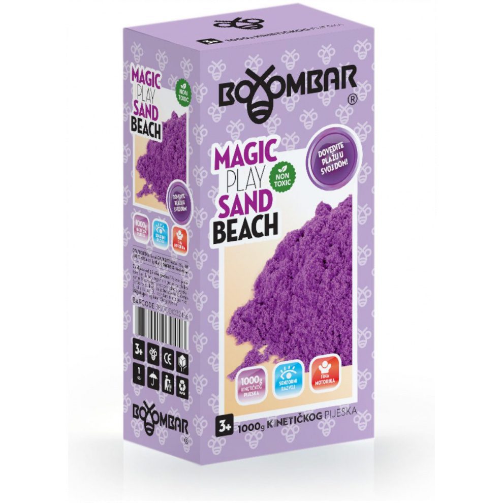 Magični pijesak Boombar Magic Play-Sand Beach – Bimaco