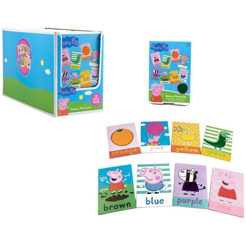 Peppa Pig Sensory Flash Cards – Bimaco