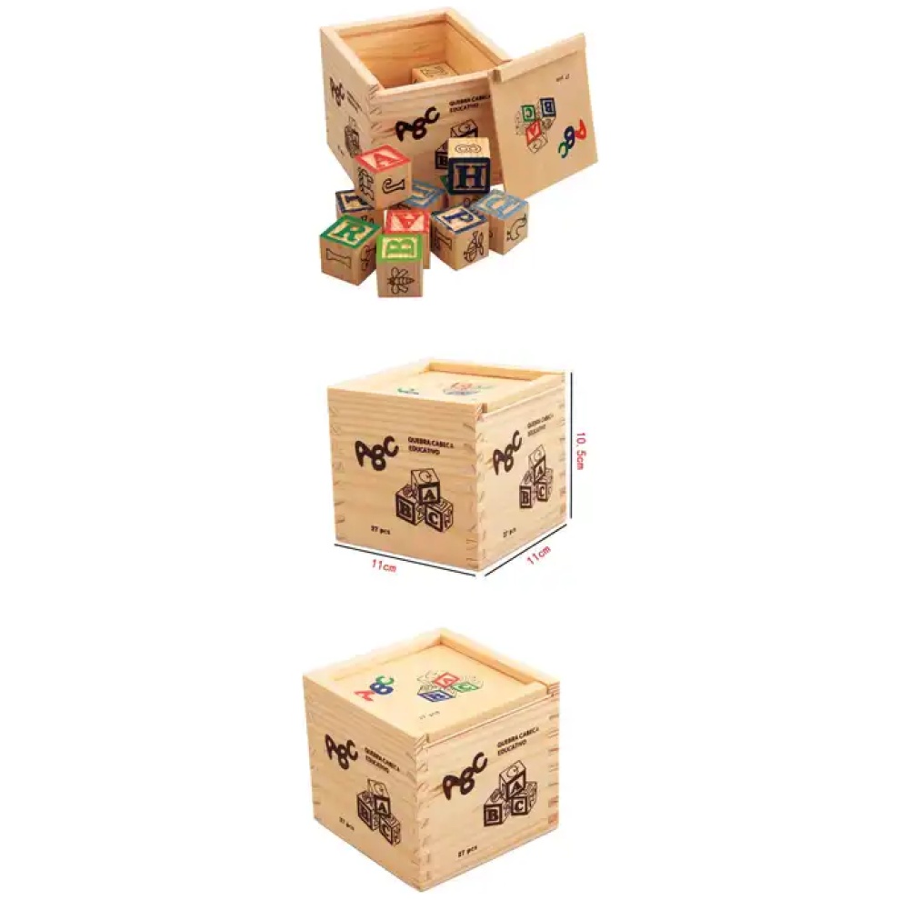 Edukativne kocke Montessori – drvene – Bimaco