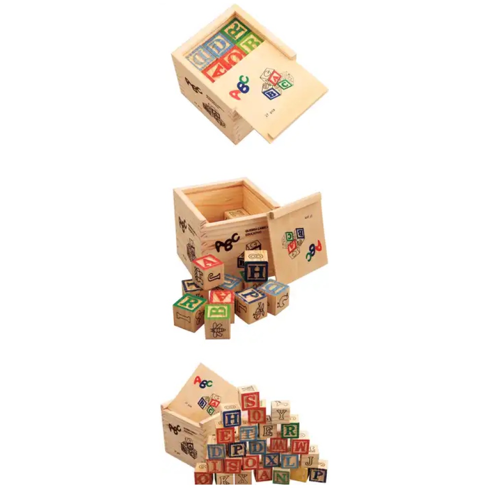 Edukativne kocke Montessori – drvene – Bimaco