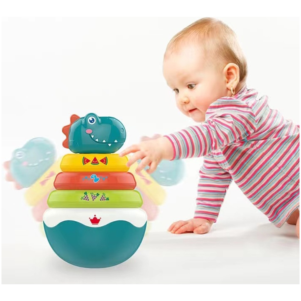 Stacking Roly Poly Huanger – Dinosaur – Bimaco