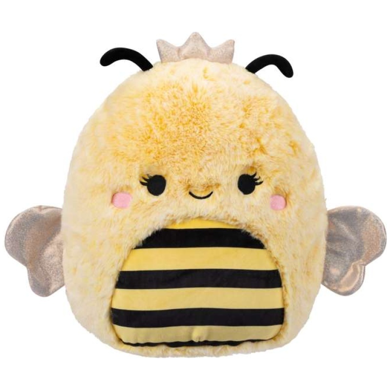 Squishmallows – Fuzzamallow Žuto-Crna 30Cm – Bimaco