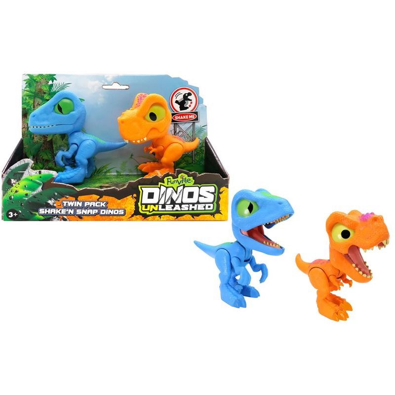Igračka Dino World – Dinos Unleashed – T-Rex & Raptor – Bimaco