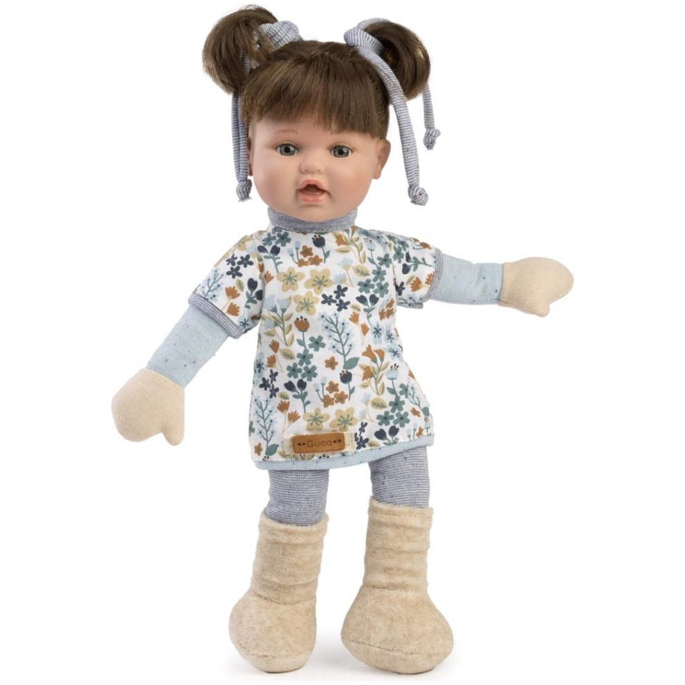 Lutka Moja Prva Beba S Kosom U Plavoj Haljini Guca – Bimaco
