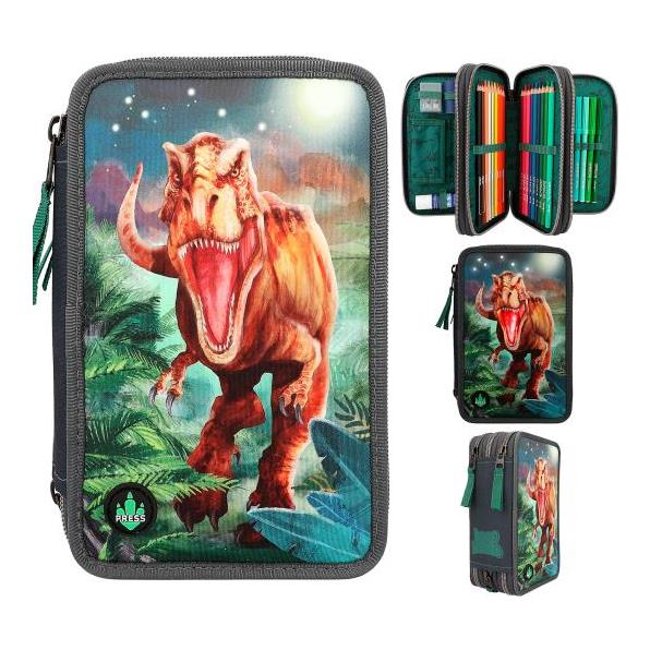 Pernica na tri kata Dino World napunjena LED siva – Bimaco